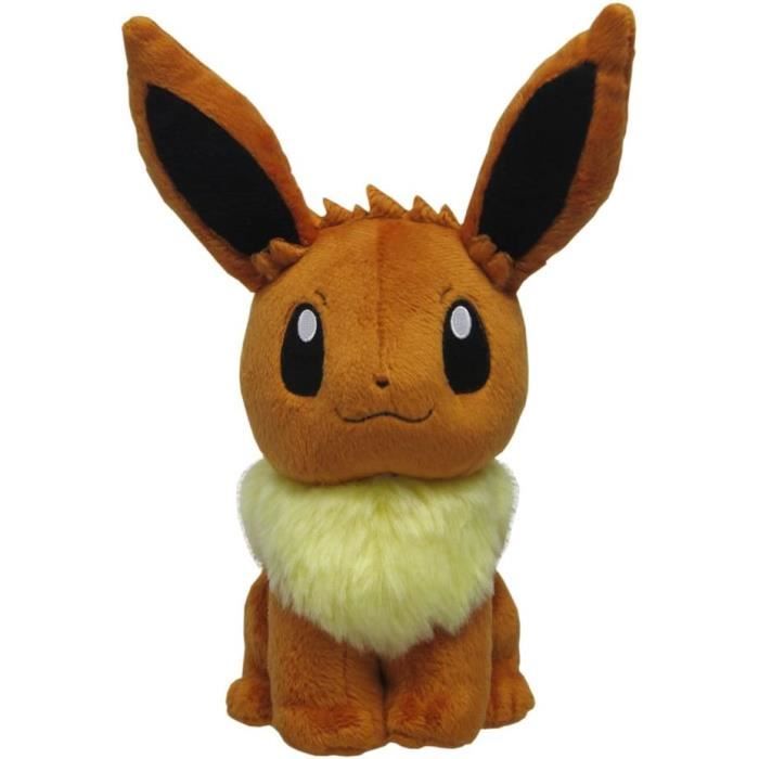 Peluche - Pokemon All Star Collection Eevee Plush Toy Sitting ...