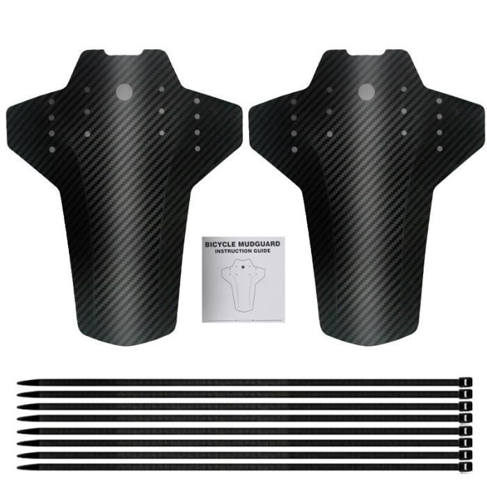 Garde-boue,Garde-boue coloré en Fiber de carbone pour vélo de route, 1 ...