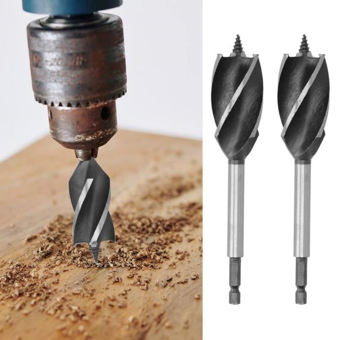 2 pièces foret à bois scie cloche foreuse foreuse 4-Fulte outil de ...