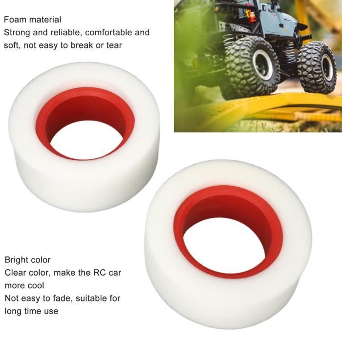 RC mousse de pneu insert double couche éponge remplacement RC piste ...