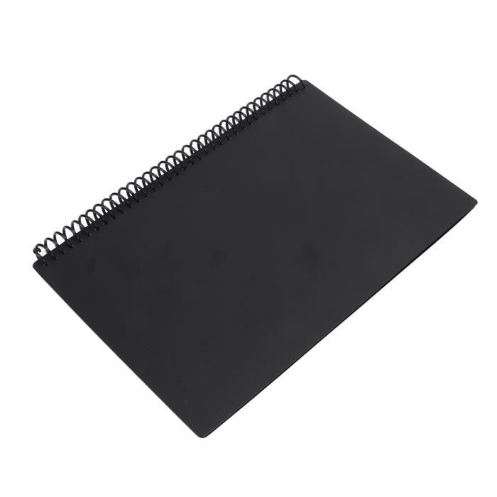 Fafeicy Bloc-notes A5 Carnet de notes A5 PVC imperméable effaçable 7 ...