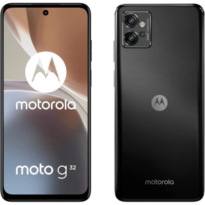 Motorola Moto G32 avec triple appareil photo 50 Mpx,écran 6,5 FHD+ 90 ...