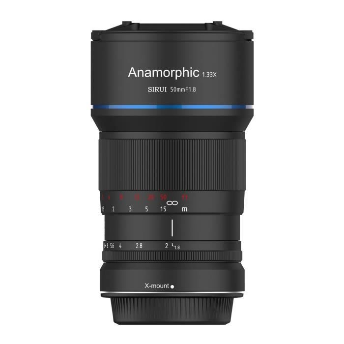 Objectif anamorphique SIRUI 50mm F1.8 1,33x pour Fujifilm X - Effets de ...