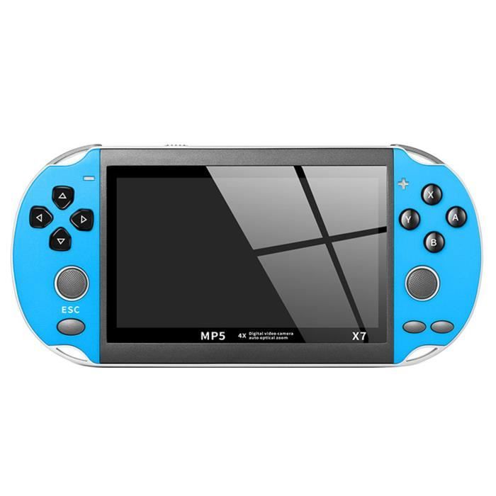 Console de jeu X7, console de jeu portable 8G psp -Bleu - Cdiscount ...