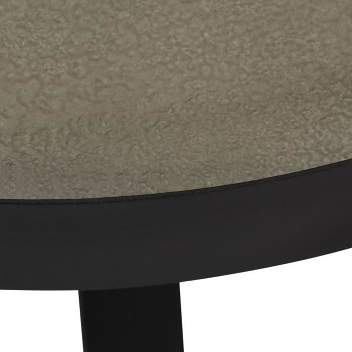 RHO - Table basse Dessus de table en béton 74 x 32 cm - DX0372 ...