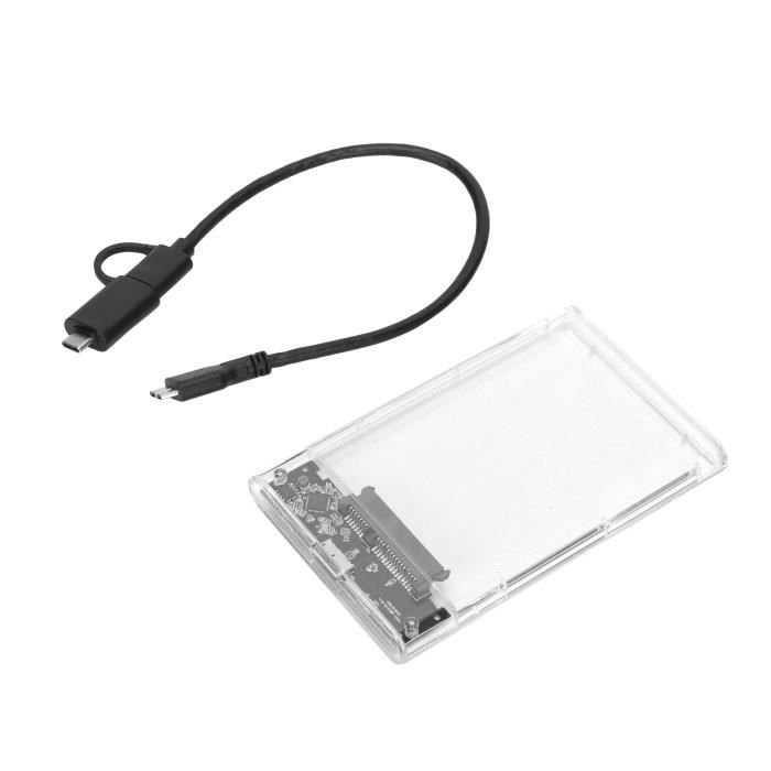 YOSOO disques durs externes Boîtier de disque dur mobile HDD SSD avec ...
