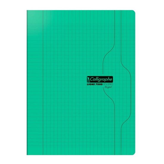 Cahier Calligraphe - Vert – 24 x 32 cm – 96 pages seyès - Cdiscount ...