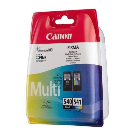 2 Cartouche d'encre pour Imprimante Canon Pixma MX455 - Noir / Colour ...