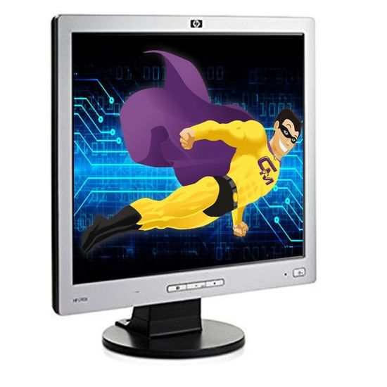 Ecran Plat PC 19" HP L1906 HSTND-2131-F LCD TFT VGA 1280x1024 5:4 VESA ...