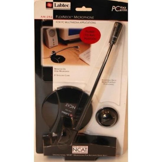 Labtec AM-252 FlexNeck Microphone (Discontinued by Manufacturer ...