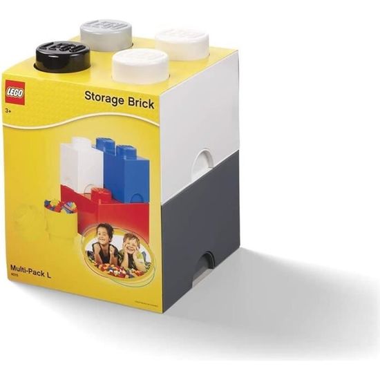 Room Copenhagen 40150003 Brique Lego Multipack L, Boîtes de Rangement ...