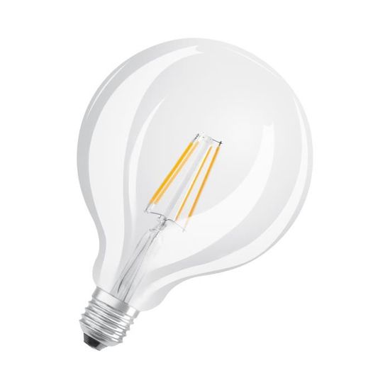 Osram LED Superstar E27 Globe G125 Filament Claire 11W 1521lm - 927 Blanc Très Chaud | Meilleur ...