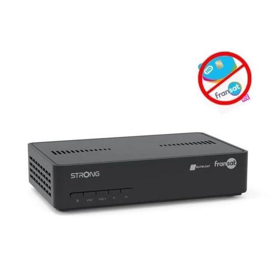 Décodeur satellite STRONG SRT7407 - FRANSAT HD - EUTELSAT 5°OUEST ...