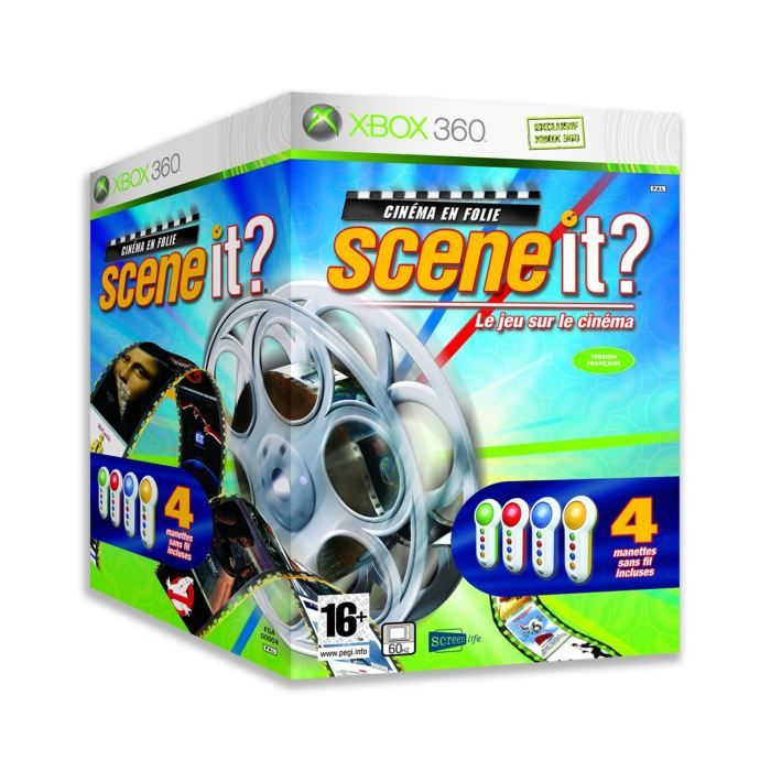 Scene It+ 4 Buzzers Sans Fil Jeu XBOX 360 - Cdiscount Jeux vidéo