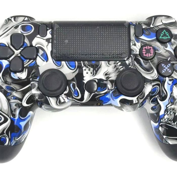 KLACK Manette PS4 PKLACKS4 (Sans fil - Gris, Bleu) - Cdiscount Informatique