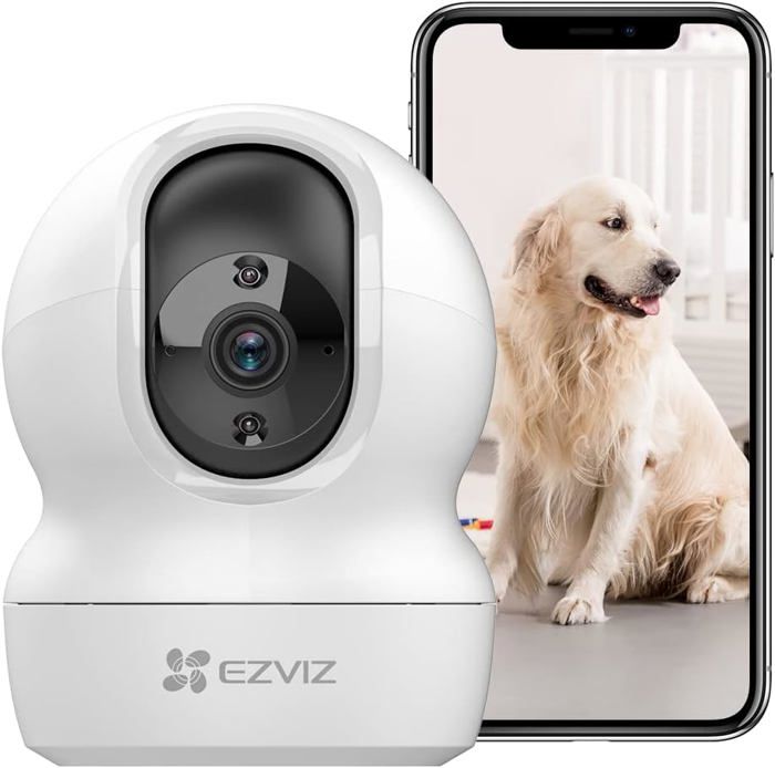 CP1 4MP Camra Surveillance WiFi Intrieure Camera Bb WiFi 24Ghz PanTilt ...