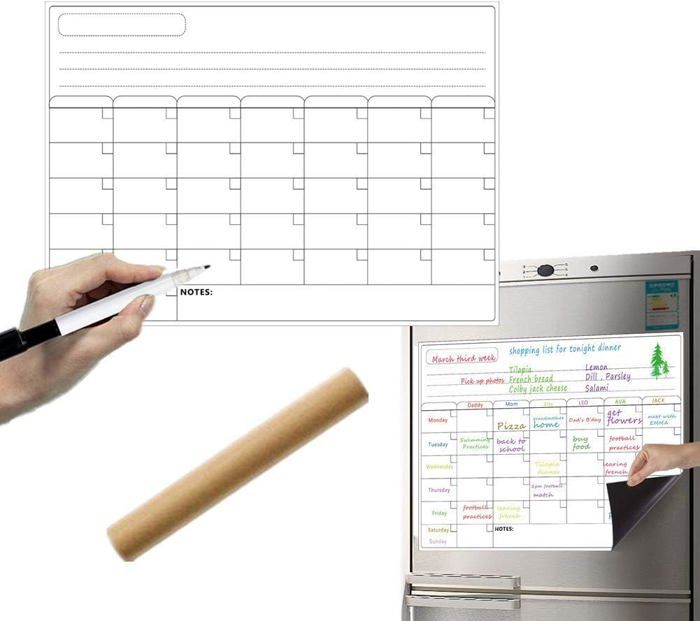 Tableau Magnetique Frigo Planning Mensuel Effaable Magntique ...