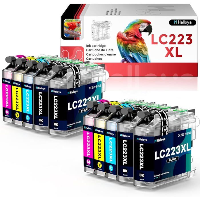 Lc223 Cartouche D'Encre Pour Brother Lc 223 223Xl Pour Brother Mfc ...