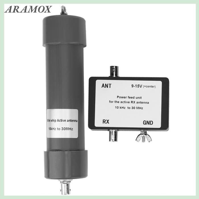 ARAMOX Mini Antenne Active 10KHz-30MHz avec Câble Portable pour ...