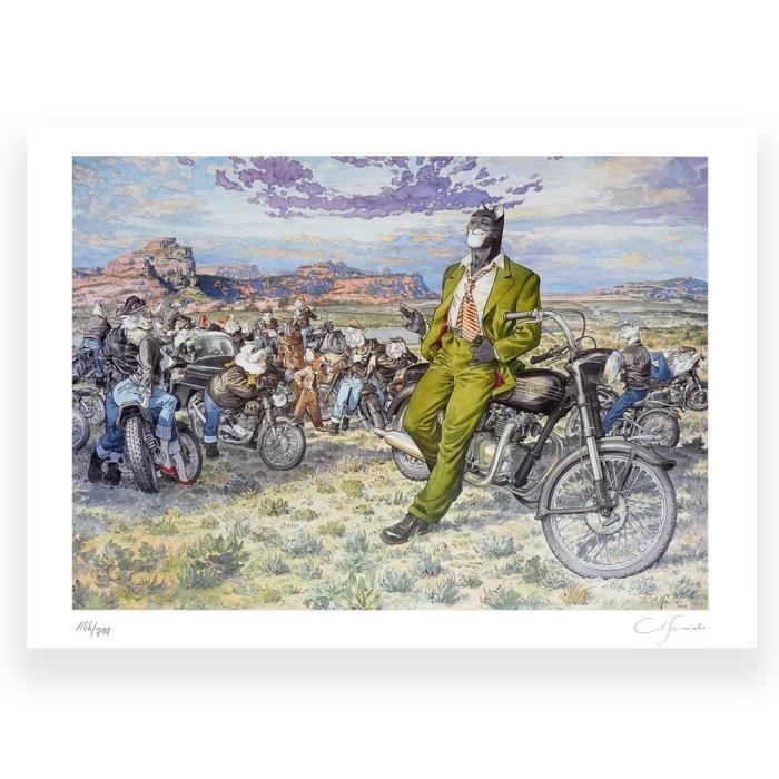 Posters et affiches - Poster affiche offset Blacksad Juanjo Guarnido ...