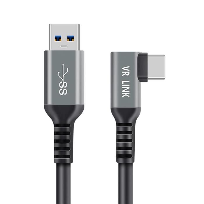 Câble de liaison de streaming VR compatible avec Oculus Quest, câble de ...