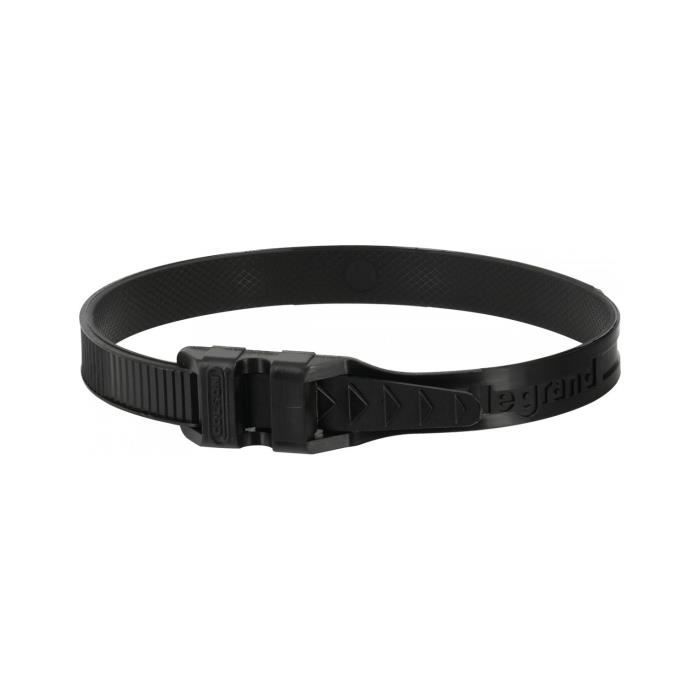 Collier Colson noir denture extérieure Legrand - Dimensions 180 x 6 x ...