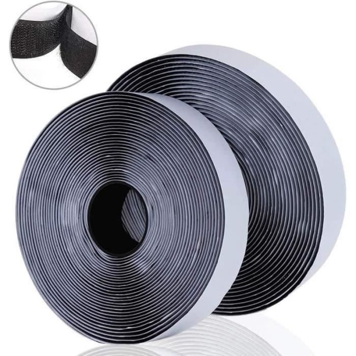 RUBAN ADHESIF - MOUSSE ADHESIVE 8M*2 Noir Bande Agrippantes Adhésives ...