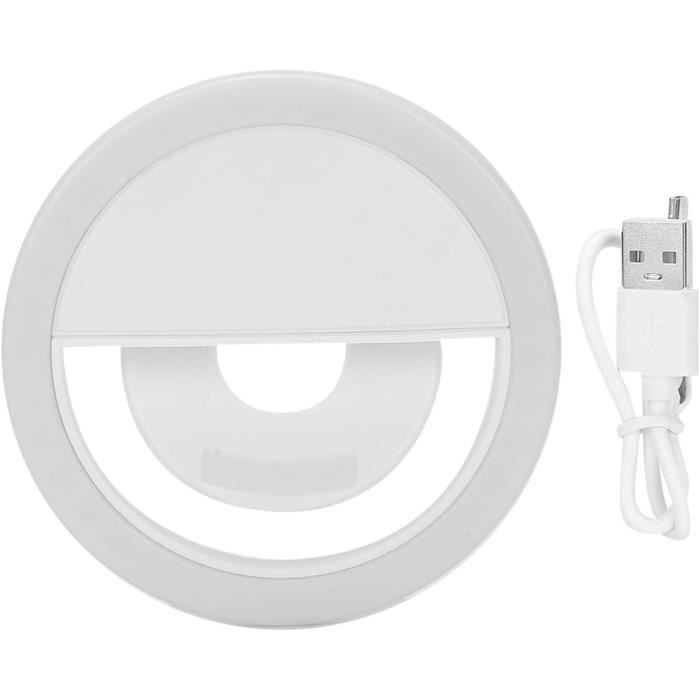 Ring Light, Clip On Ring Light Circle Light Usb Mobile Phone Fill Light Ring Lights, Video ...