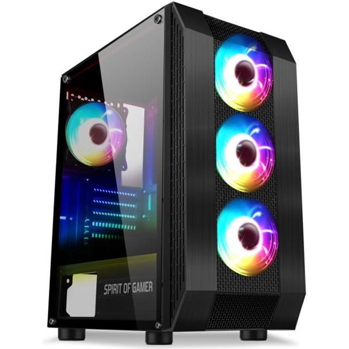 Pc Bureau AMD A12 9800 - Intégrée Radeon R7 - Mémoire 8Go - Disque dur ...