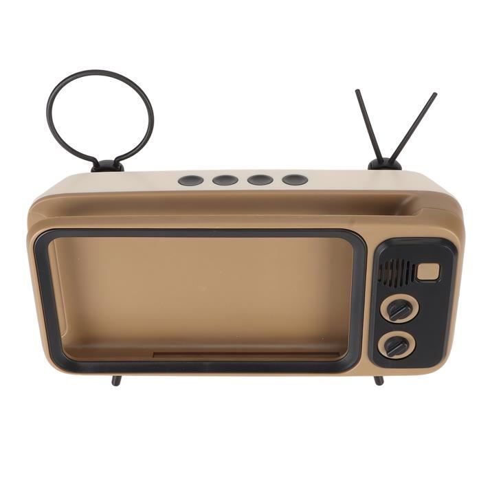 Support TV pour téléphone portable Rétro résistant aux rayures Support ...