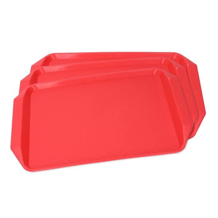 Plateau Alimentaire Plateau En Plastique Léger 3PCS Pour Restaurant ...