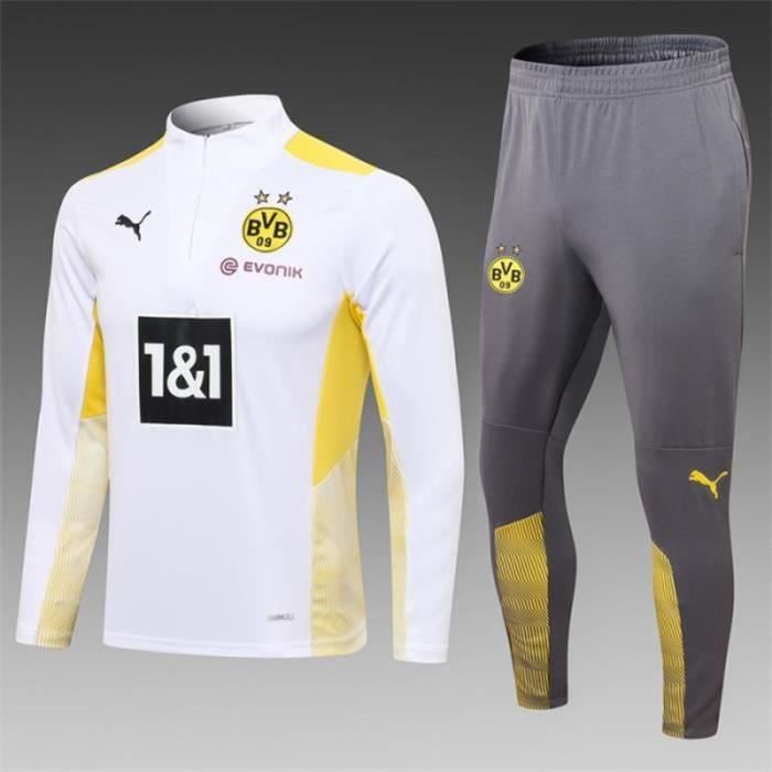 Borussias Dortmunds Survêtement de Foot Homme 2021 2022 Nouveau Maillot ...