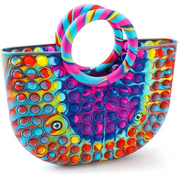 Le sac à main Pop It Fidget pour filles fait de vous le point de mire ...