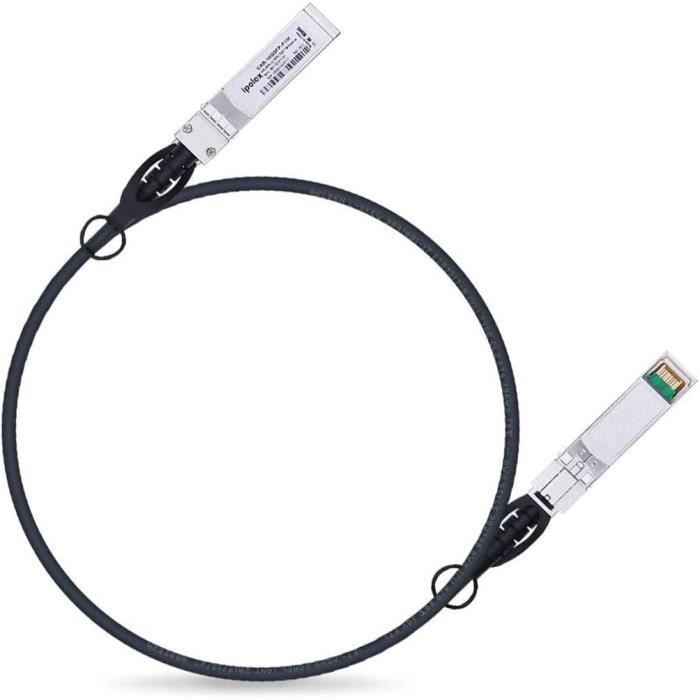 Câble Sfp+ 1M, Sfp+ 10Gb Direct Attach Copper (Dac) Twinax Cable Pour ...