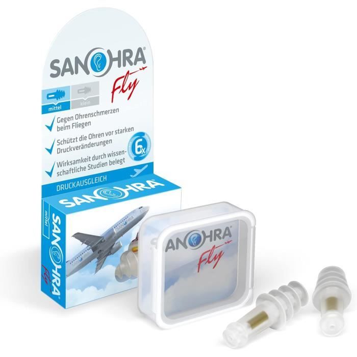 Sanohra Fly pour adultes, Silicone Bouchon d'oreilles avec filtre ...