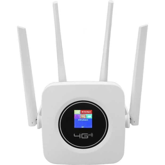 Routeur Hotspot Mobile 4G Lte, Routeur Wifi 4G Professionnel 100-240 V ...