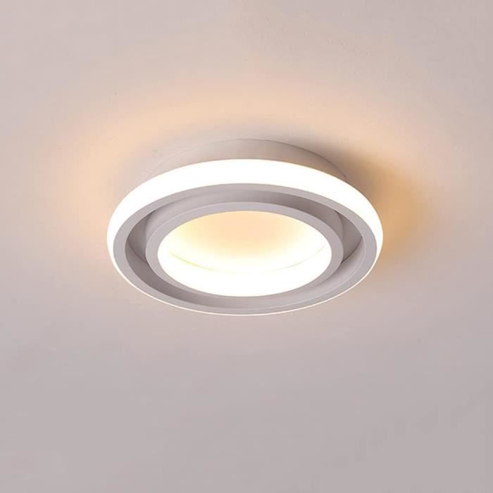 Plafonnier Rond À Led 7,87 Pouces Plafonnier Semi-Encastré, Luminaire ...