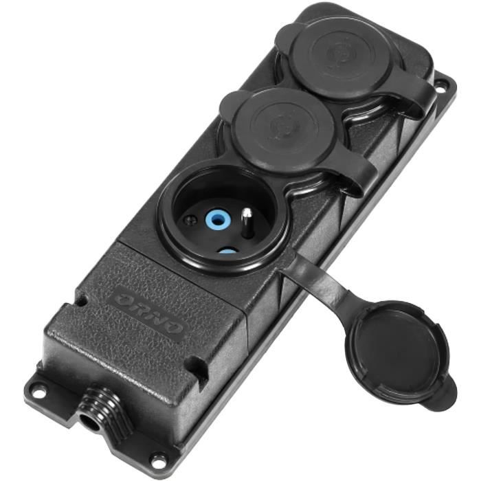 Ae-13166 Multiprise Exterieur Étanche Résistance À L'Humidité Et Aux ...