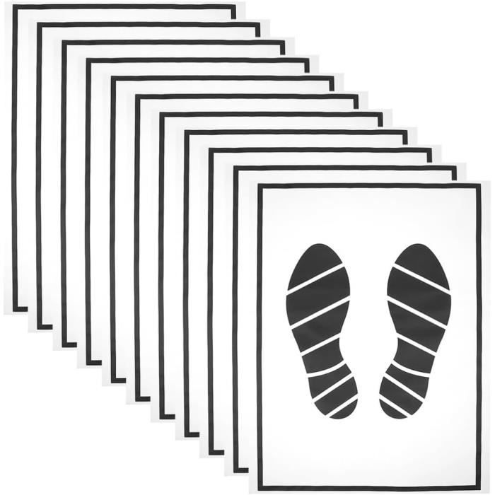 Lot De 100 Grands Tapis De Sol Pliables En Papier Pour Voiture - Tapis ...