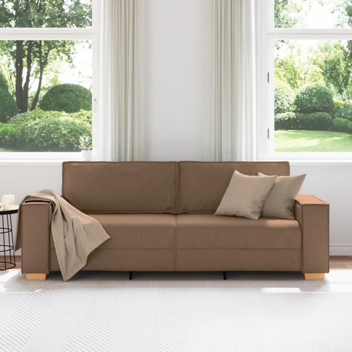 Canap 3 Places Tissu