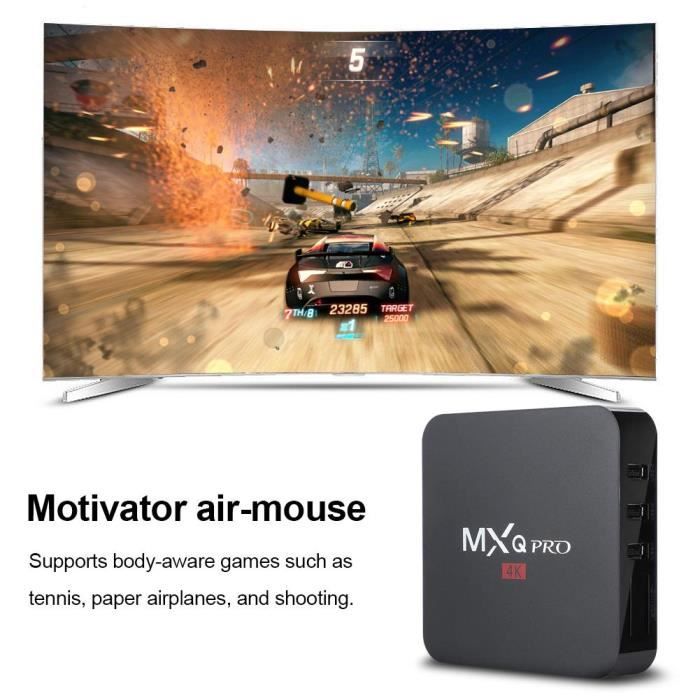 Smart TV Box WIFI TV Box Set-Top Box Lecteur multimédia HDMI pour MXQ ...
