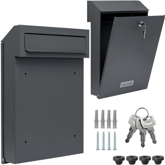 Boîte aux lettres de clôture - Ouverture murale - C4 - Extrémité ...