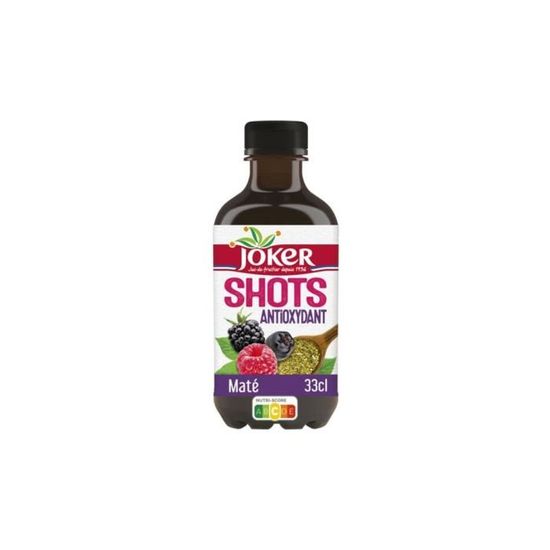 Shot antioxydant maté Joker - 33cl - Cdiscount Au quotidien