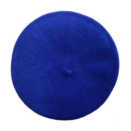 Béret Basque Adulte Bleu Roi - 100 % Laine - Euskal Txapela Basque ...