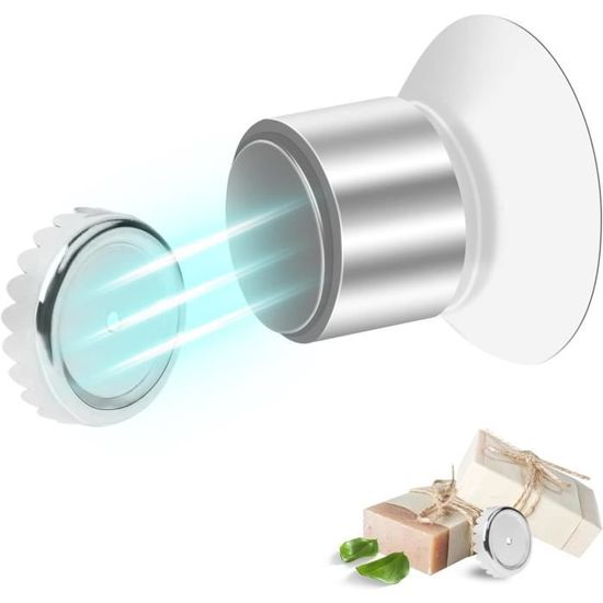 Porte Savon Magnetique À Ventouse,Porte Savon Aimanté,Support Savon ...