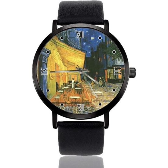 Vincent Van Gogh Montre À Quartz Ultra Fine Pour Homme Et Femme Style ...