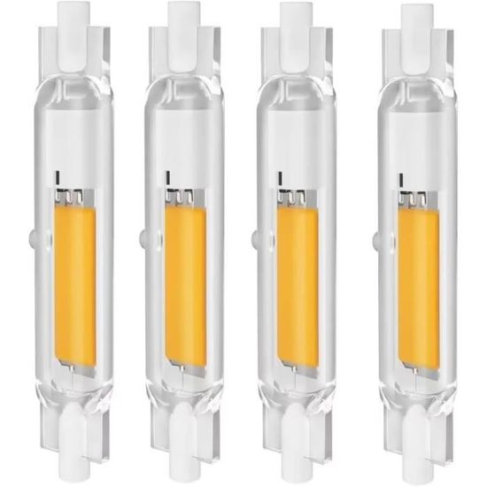 Ampoule Led R7S 78Mm Dimmable 150W, R7S Led Cob Tubes, Linéaire ...