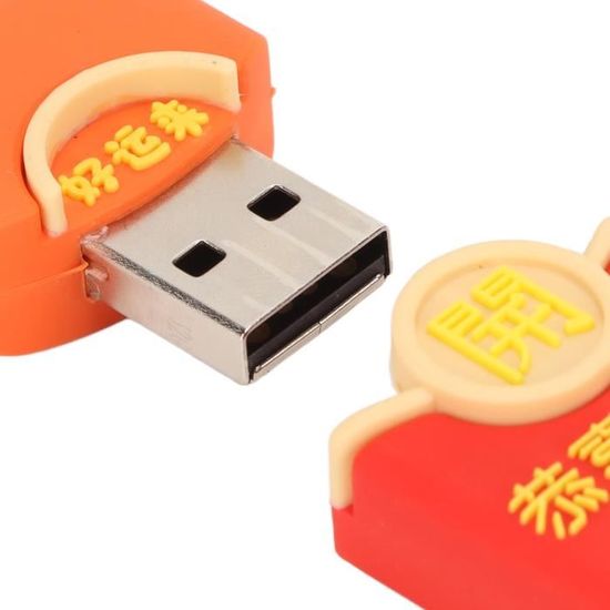 Clé USB Flash Drive PVC Red Style USB 2.0 Standard Hot Swap Portable ...