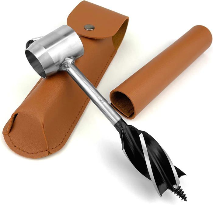 Tarière Manuelle Set, Woodworking Manual Screw Bushcraft Perceuse ...