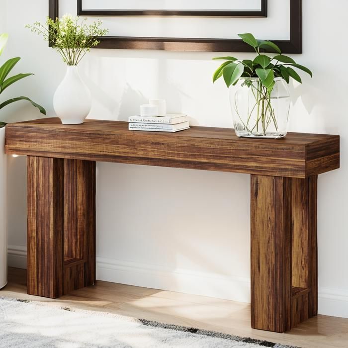 Table console étroite de 160 cm , pour canapé derrière le canapé, pour ...